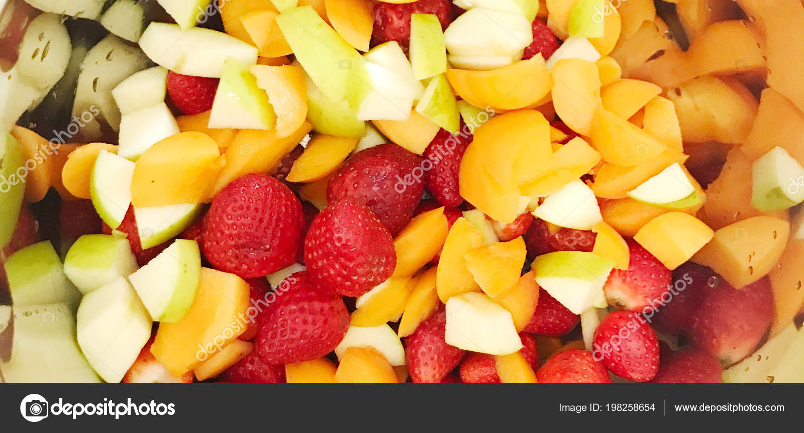 Cut Fresh Fruit Background Stock Photo by ©nenovbrothers 198258654