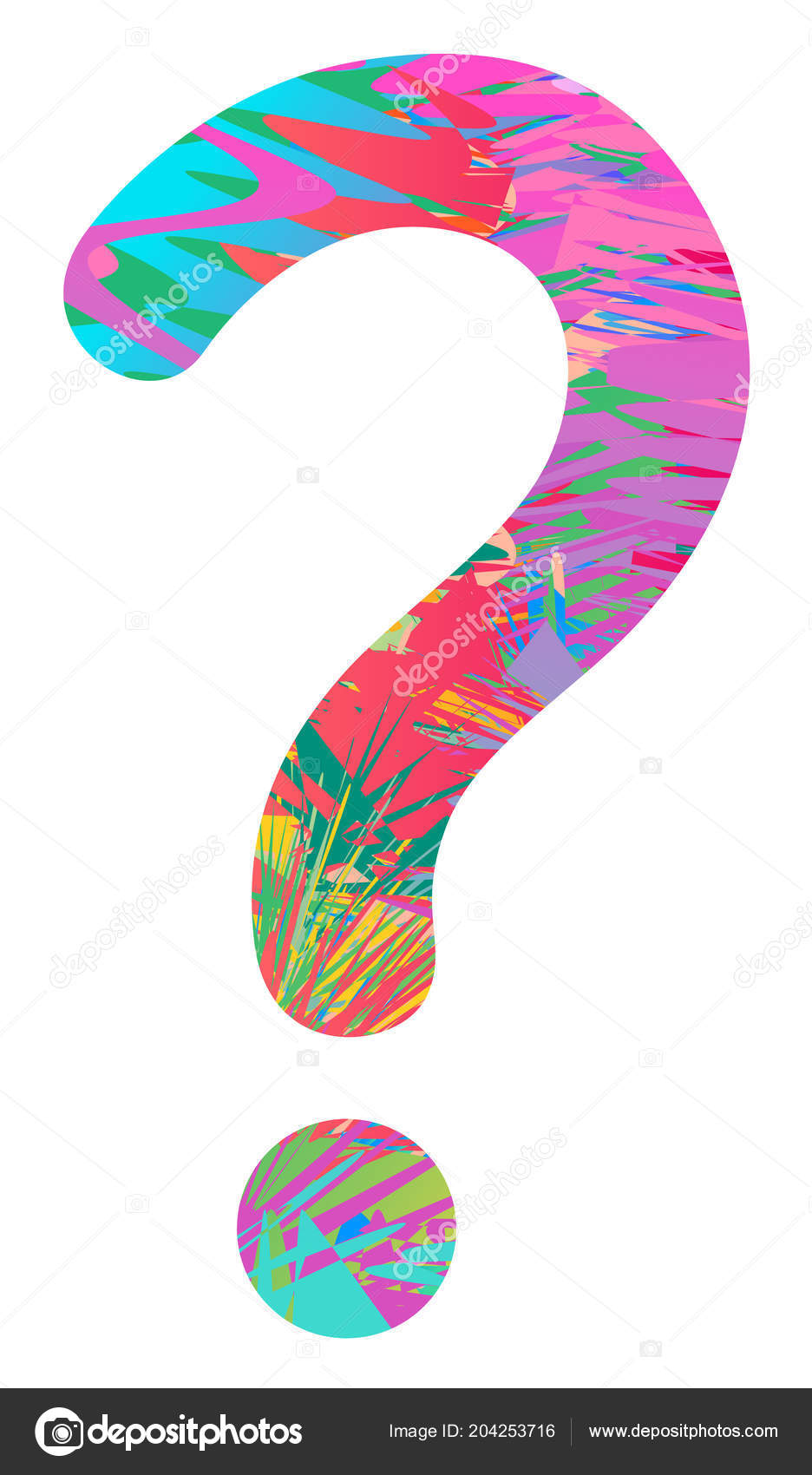 Cool Question Mark Logo