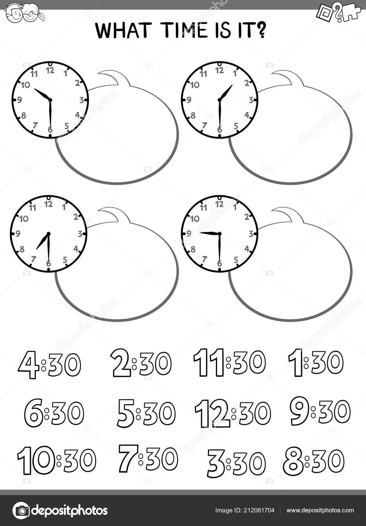 Hojas De Trabajo Sobre El Reloj Tres Relojes Inteligentes Se Muestran