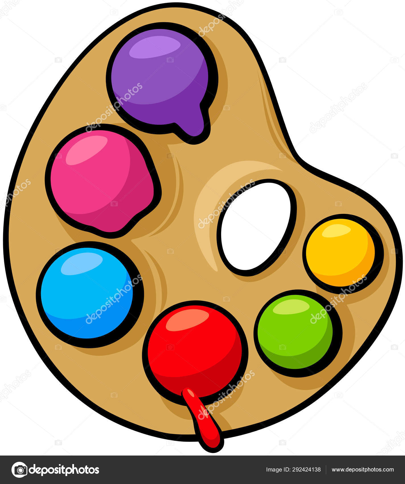 Artist Palette Clipart