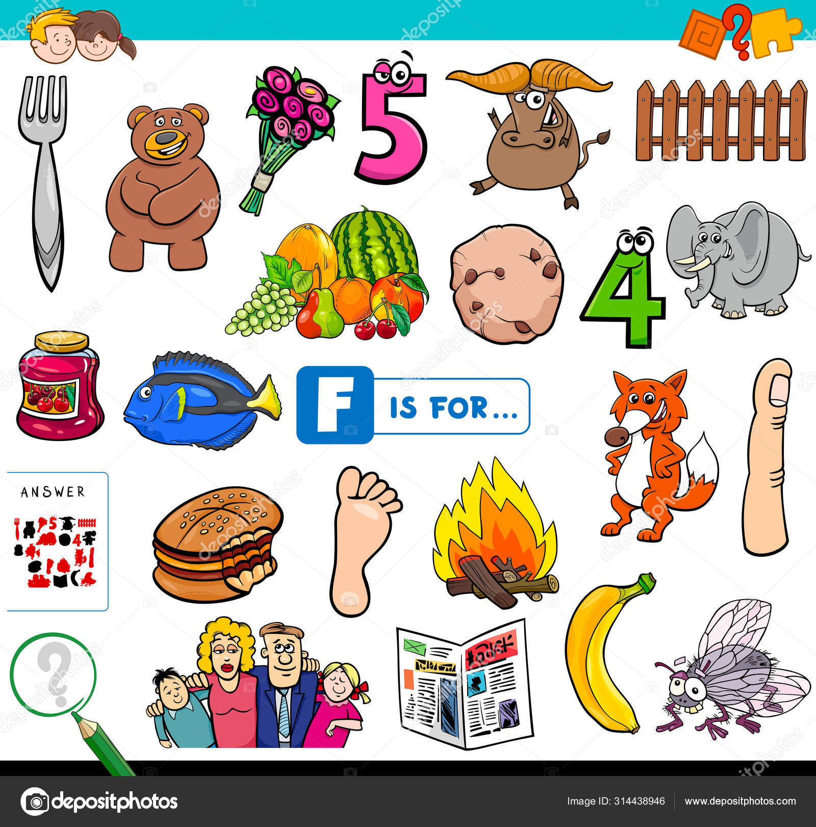 Palabras Con F Para Niños