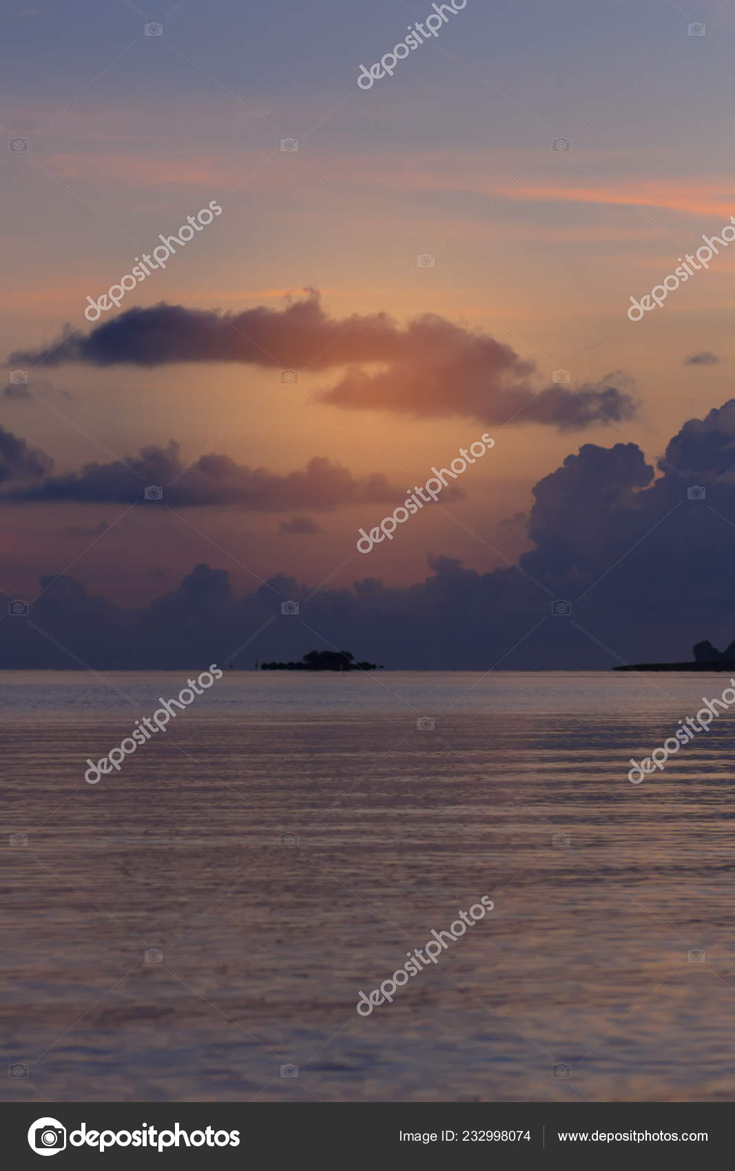 Dawn Sunset Beach Sea — Stock Photo © Kozlik #232998074