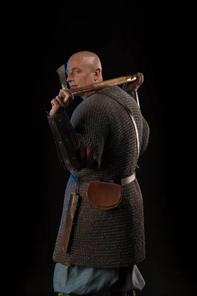 Dark fantasy knight image | Dark Fantasy Knight with Two Swords — Stock ...