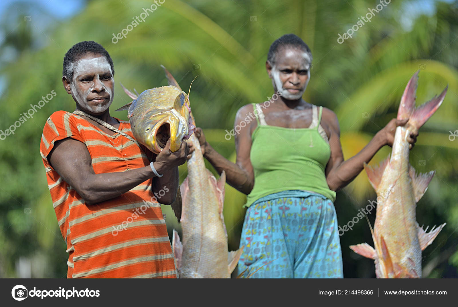 Youw Village Atsy District Asmat Region Irian Jaya New Guinea – Stock ...