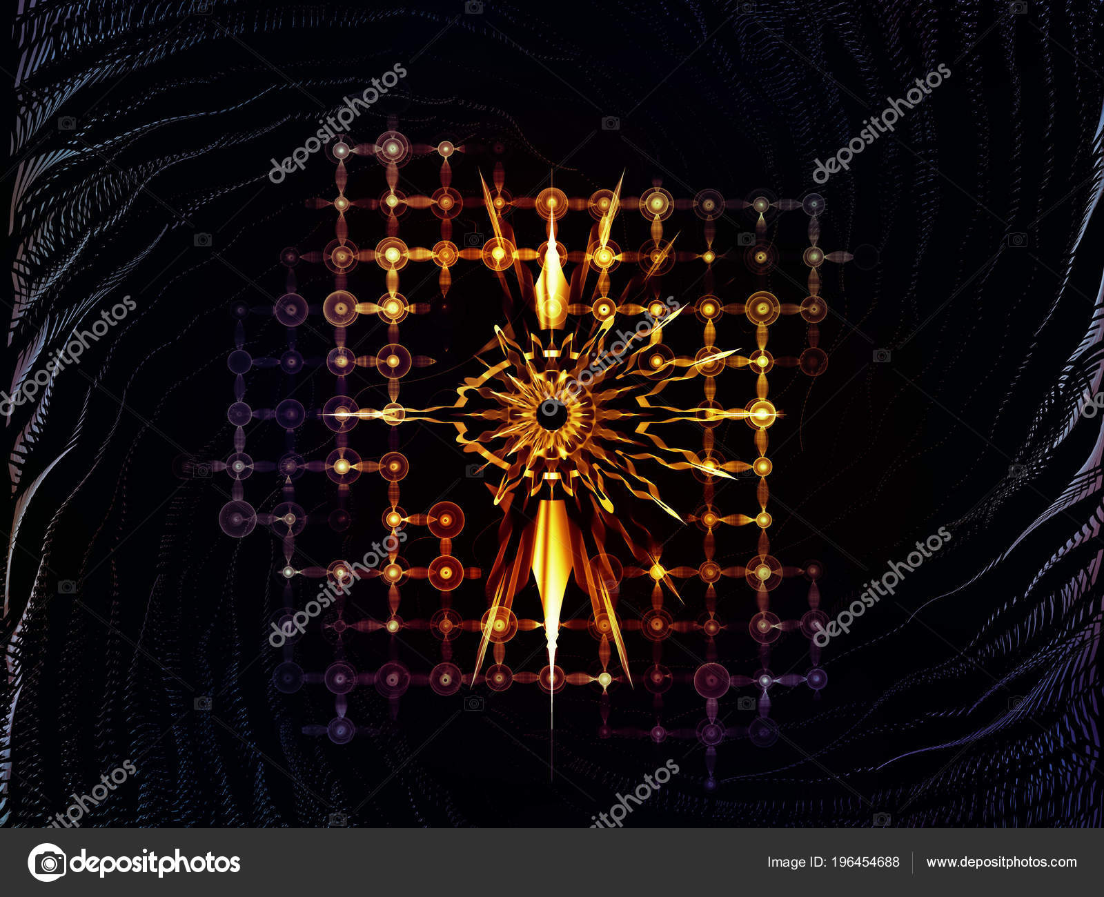 Eye Knowledge Series Artistic Abstraction Composed Eye Icon Fractal ...