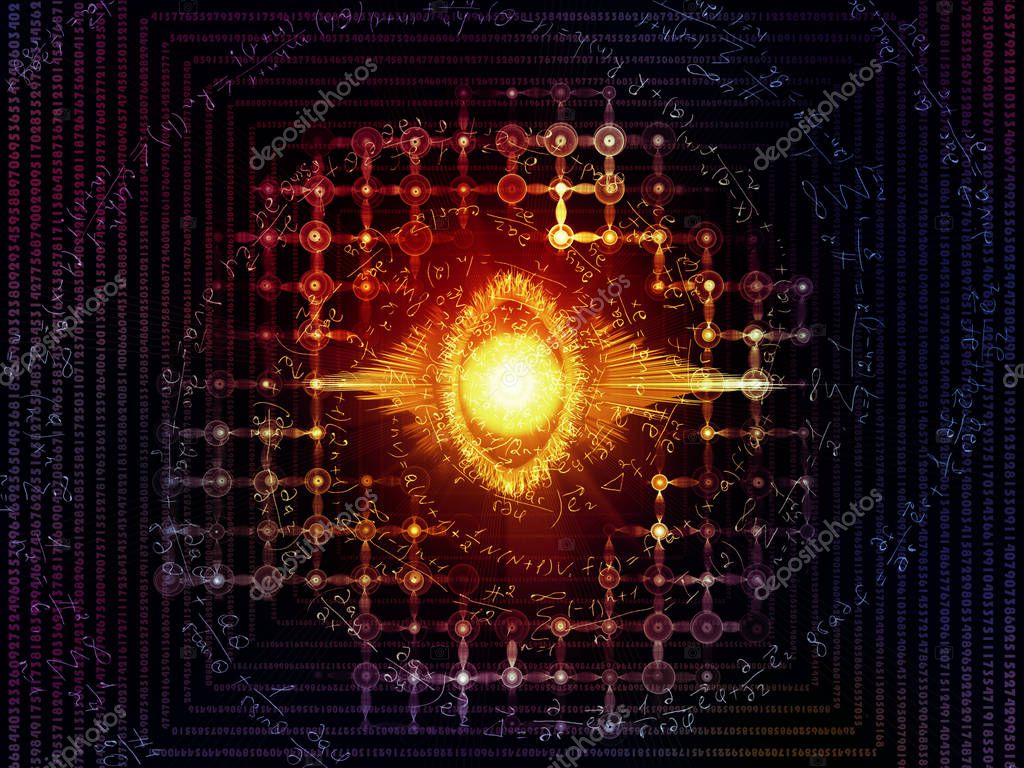 Eye of Knowledge series. Disposición del icono del ojo, fórmula ...