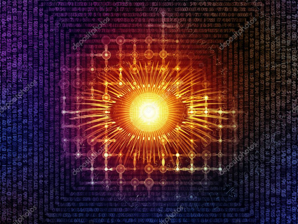 Eye of Knowledge series. Composici n del icono del ojo, f rmula num ...