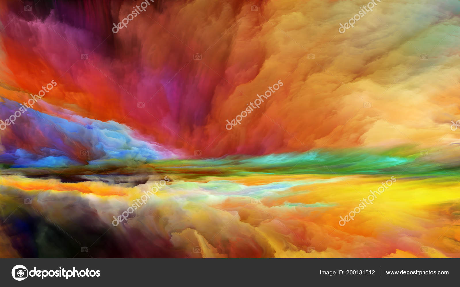Inner World Series Backdrop Digital Colors Subject Universe Nature ...
