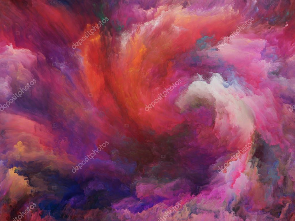 Serie Color abstracto. Diseño de fondo de pintura colorida en ...