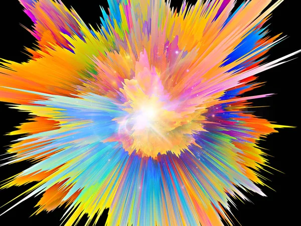 Explosion Saturated Virtual Paint Texture Dynamic Backgrounds Stock ...