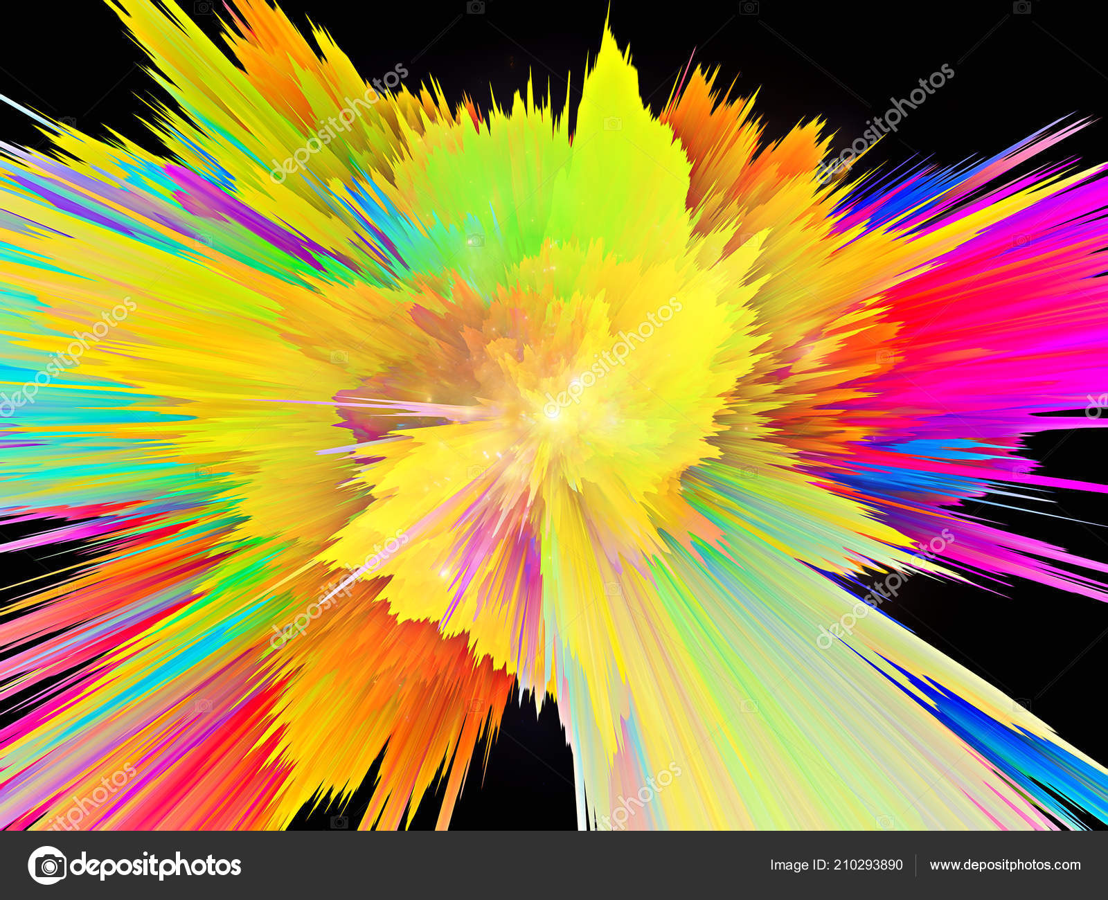Explosion Saturated Virtual Paint Texture Dynamic Backgrounds Stock ...