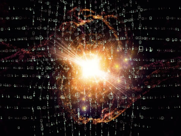Math Universe series. Arrangement of digits and elements of space on ...