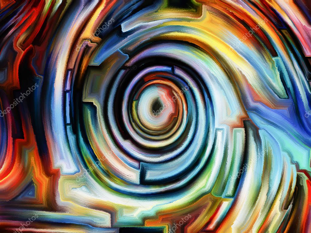 Patrones de la serie Color. Composición del patrón de vidrieras ...