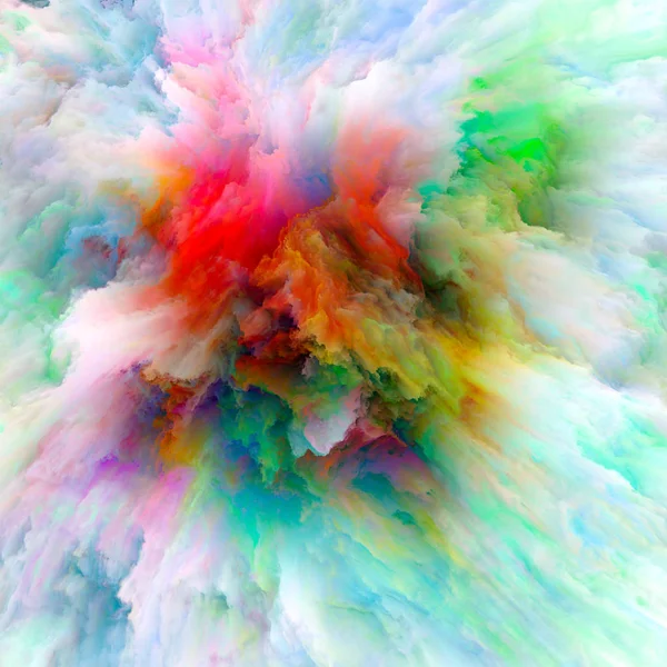 Color Emotion series. Composition of color explosion on the subject of ...