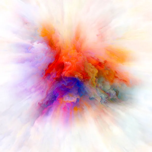 Color Emotion series. Composition of color explosion suitable as a ...