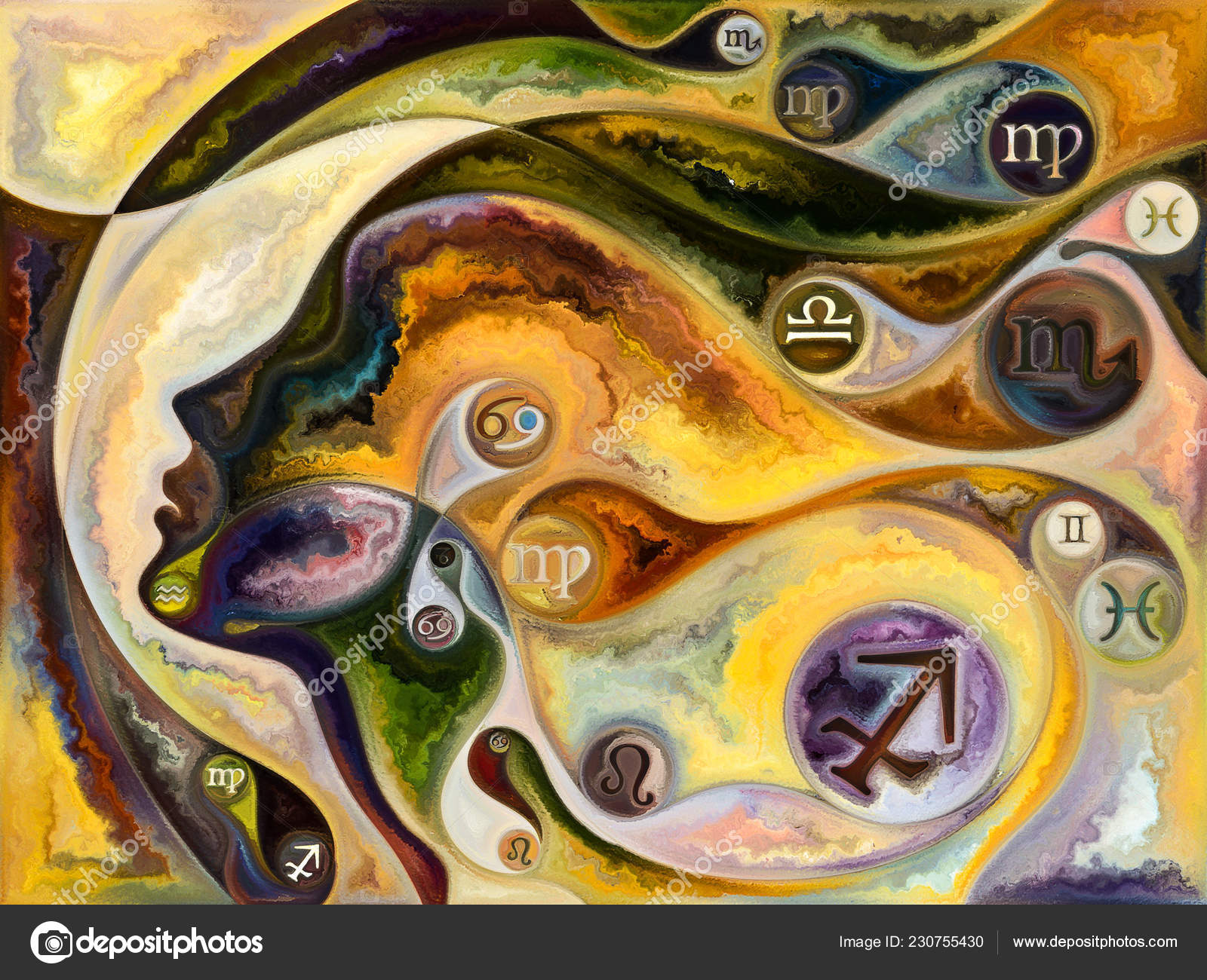 Human Texture Series Closeup Human Face Rich Colors Organic Textures ...