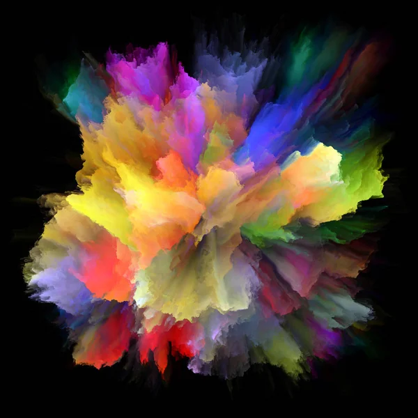 Color Emotion Series Composition Color Burst Splash Explosion ...