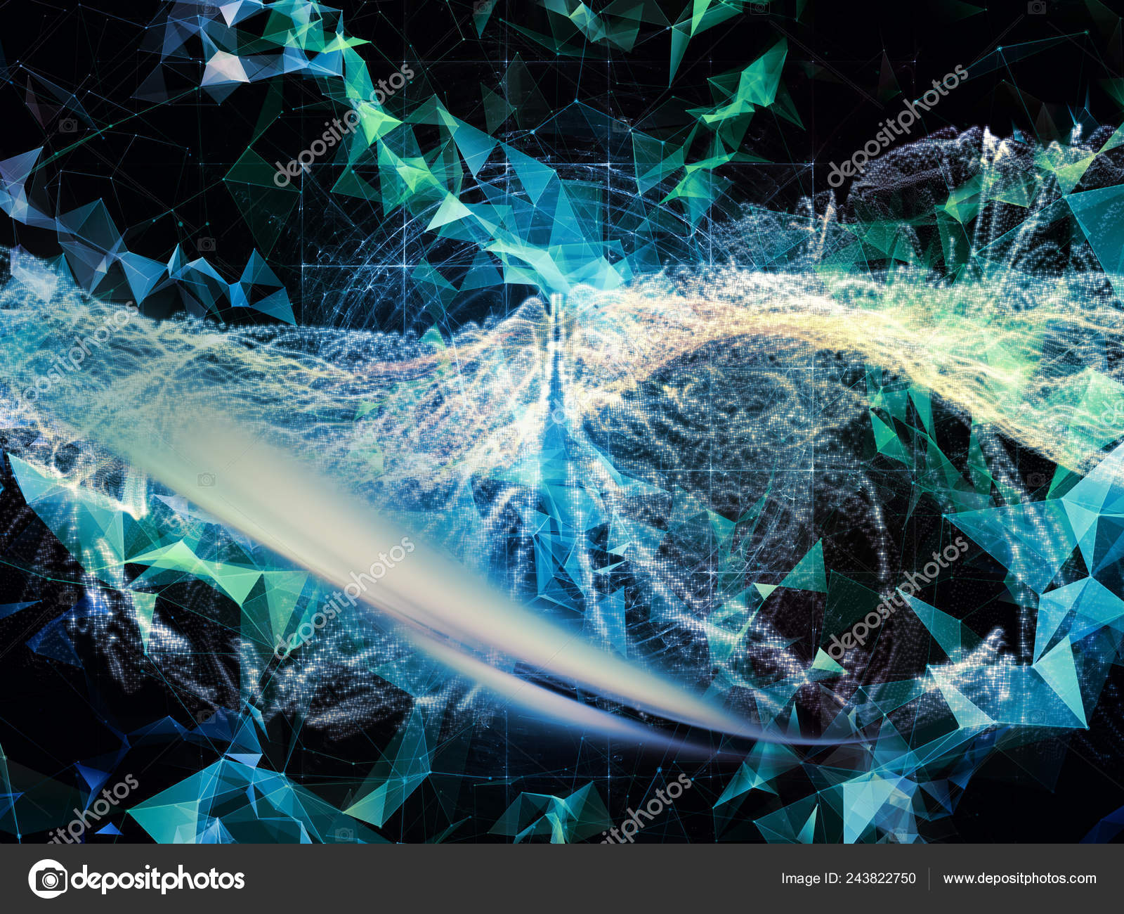 Digital Dreams Series Background Design Technology Background Virtual ...