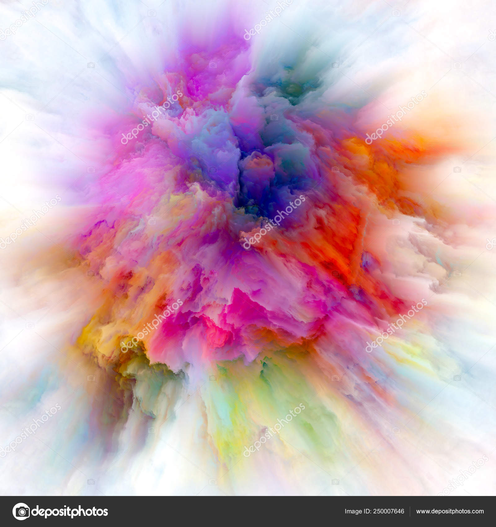 Color Explosion Art