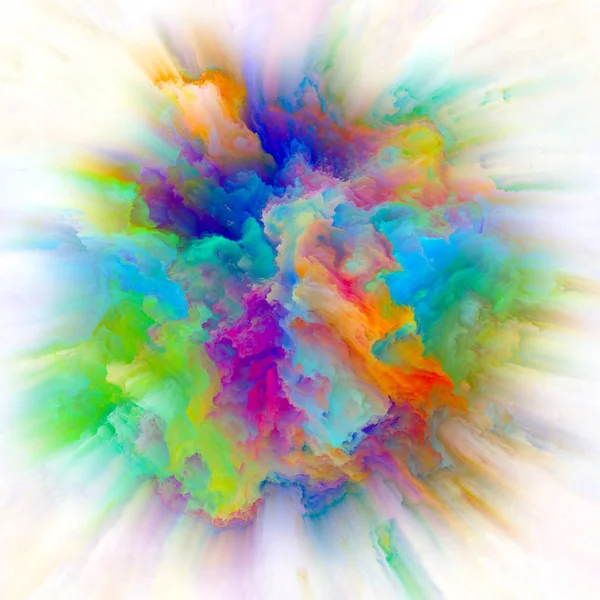 Beautiful Color Splash Explosion - Stock Image - Everypixel