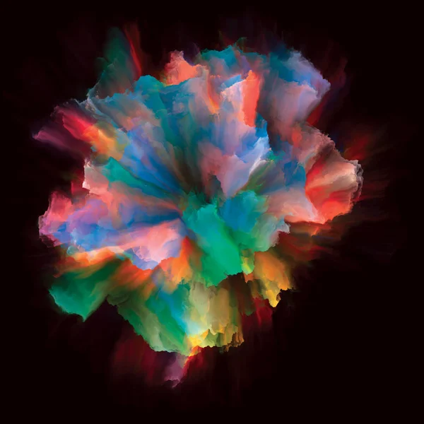 Magic of Color Splash Explosion - Stock Image - Everypixel
