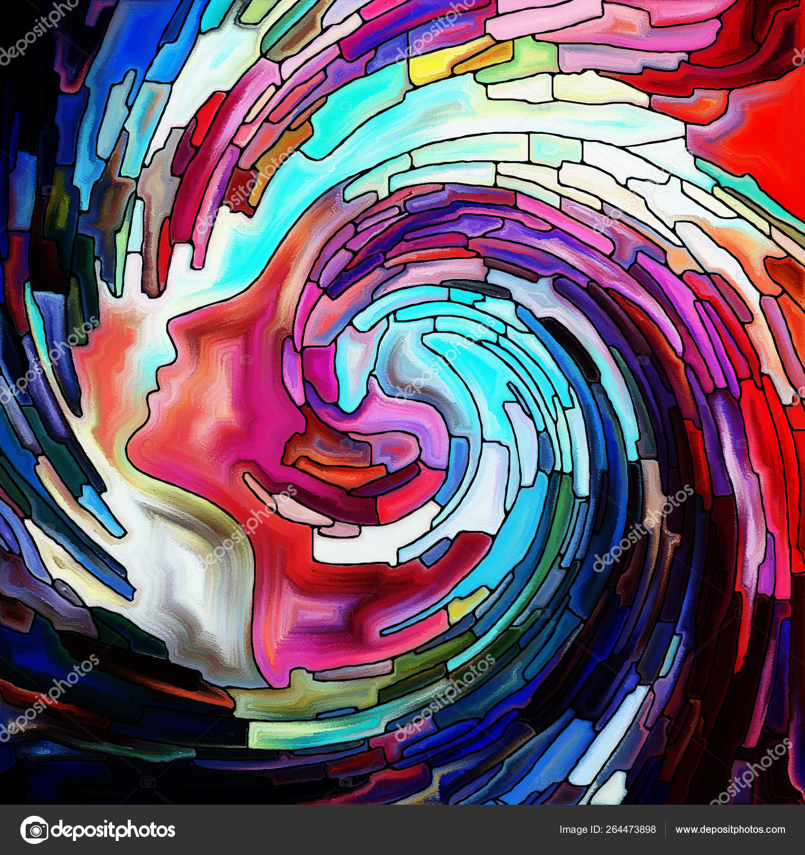 Elements of Spiral Color Stock Photo by ©agsandrew 264473898