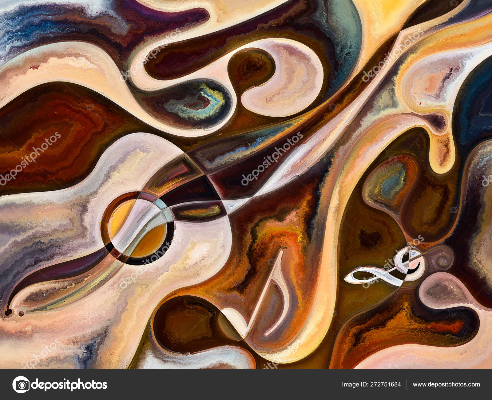 Textures of Music — Stock Photo © agsandrew #272751684