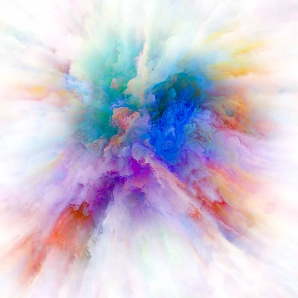 Complex Color Splash Explosion - Stock Image - Everypixel