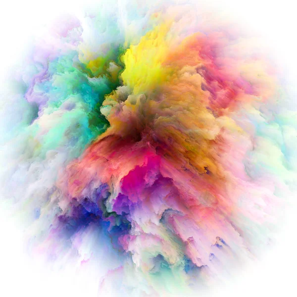 Magic of Color Splash Explosion - Stock Image - Everypixel