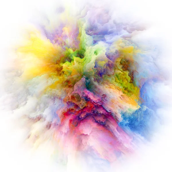 Synergies of Color Splash Explosion - Stock Image - Everypixel