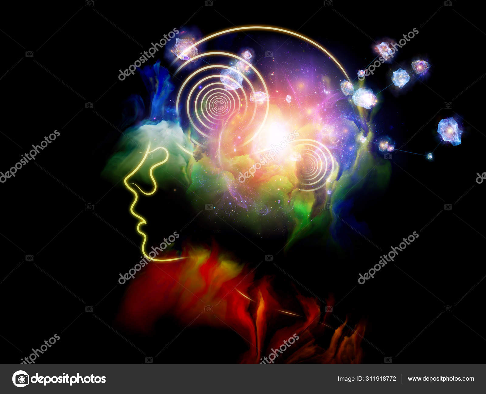 Metaphorical Human Mind Stock Photo by ©agsandrew 311918772