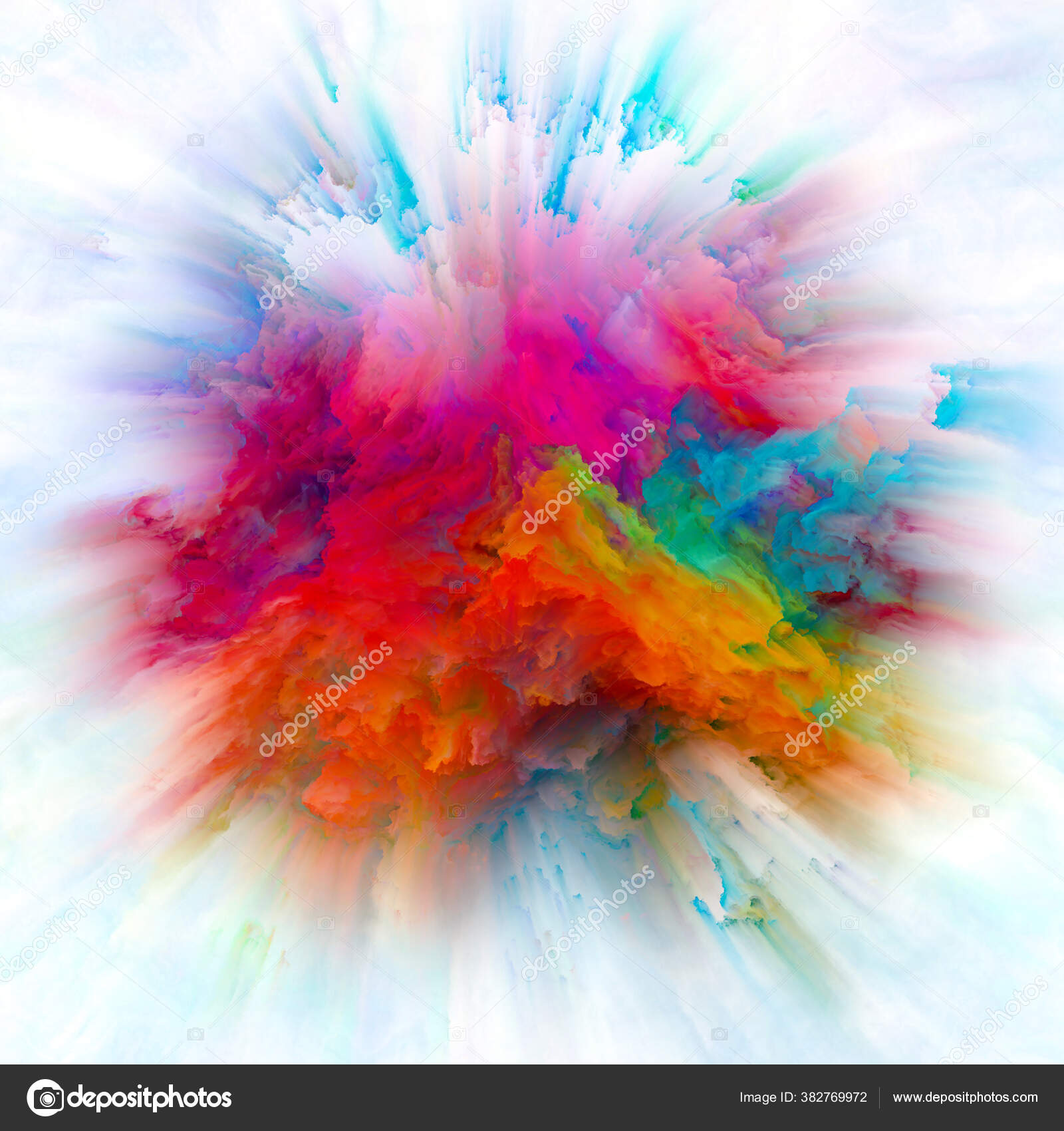 Color Explosion Art