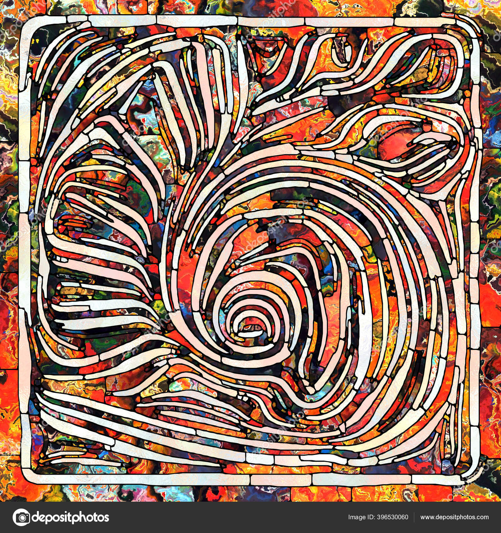 Shards Light Unity Stained Glass Series Backdrop Pattern Color Texture ...