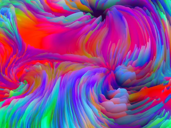 Twisted Tints. Dimensional Wave series. Creative arrangement of Swirling Color Texture. 3D ...