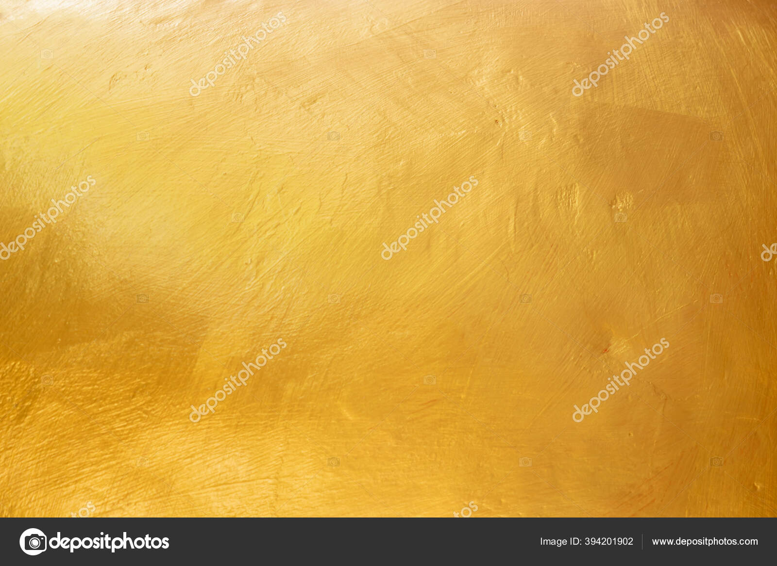 Gold Wall Texture Background Yellow Gold Paint Concrete Wall Surface ...