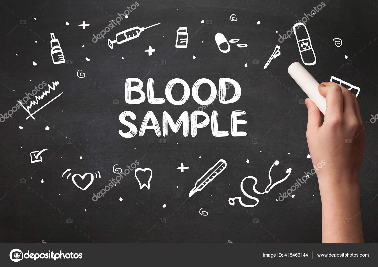 Hand drawing medical concept — Stock Photo © ra2studio #415466144