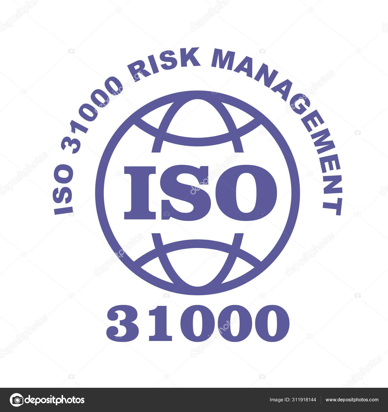 Señal de sello ISO 31000 - Guía sobre la norma de gestión de riesgos ...