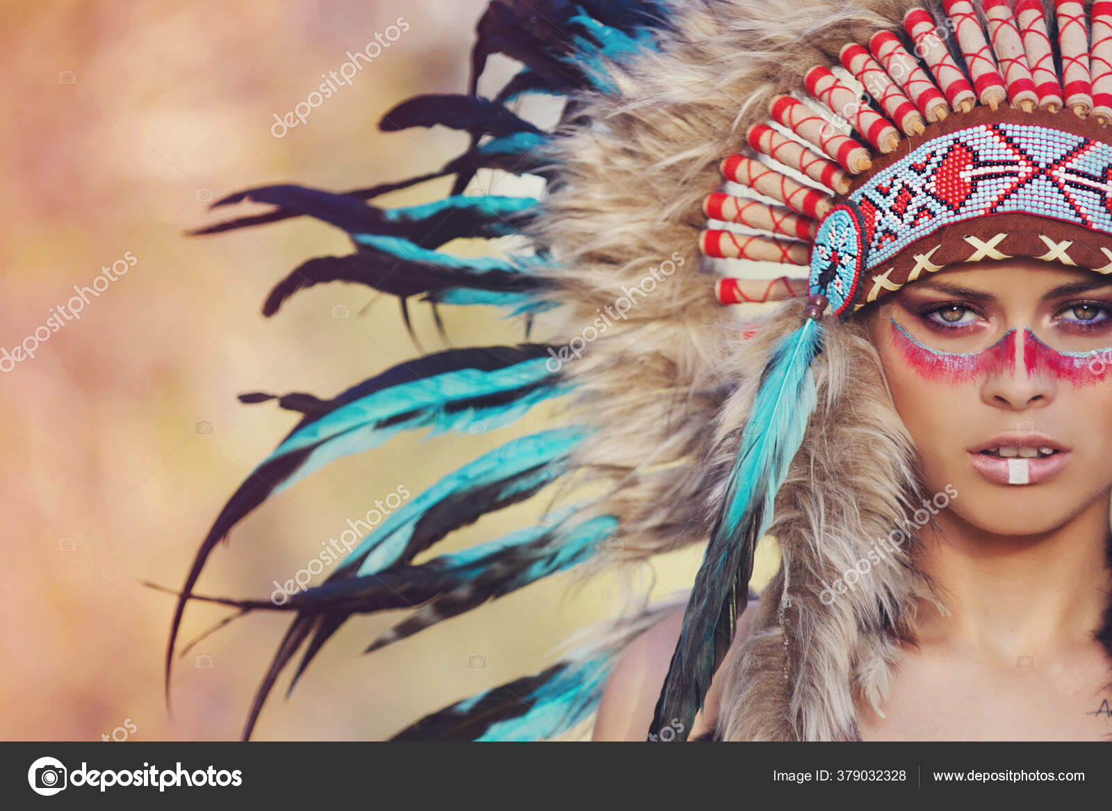 Native Indian Make Costume Fancy Dress Stock Photo by ©mandygodbehear ...