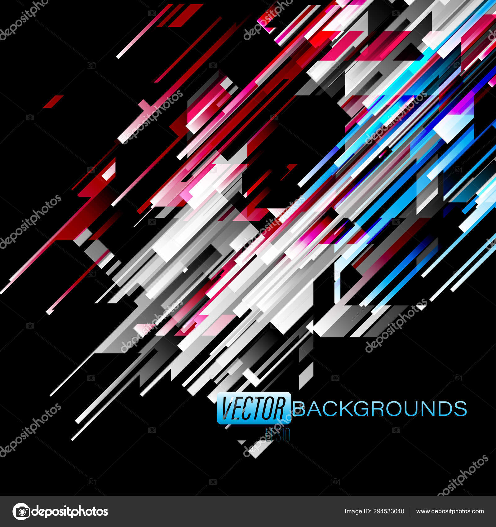 Black Vector Graphics Wallpaper