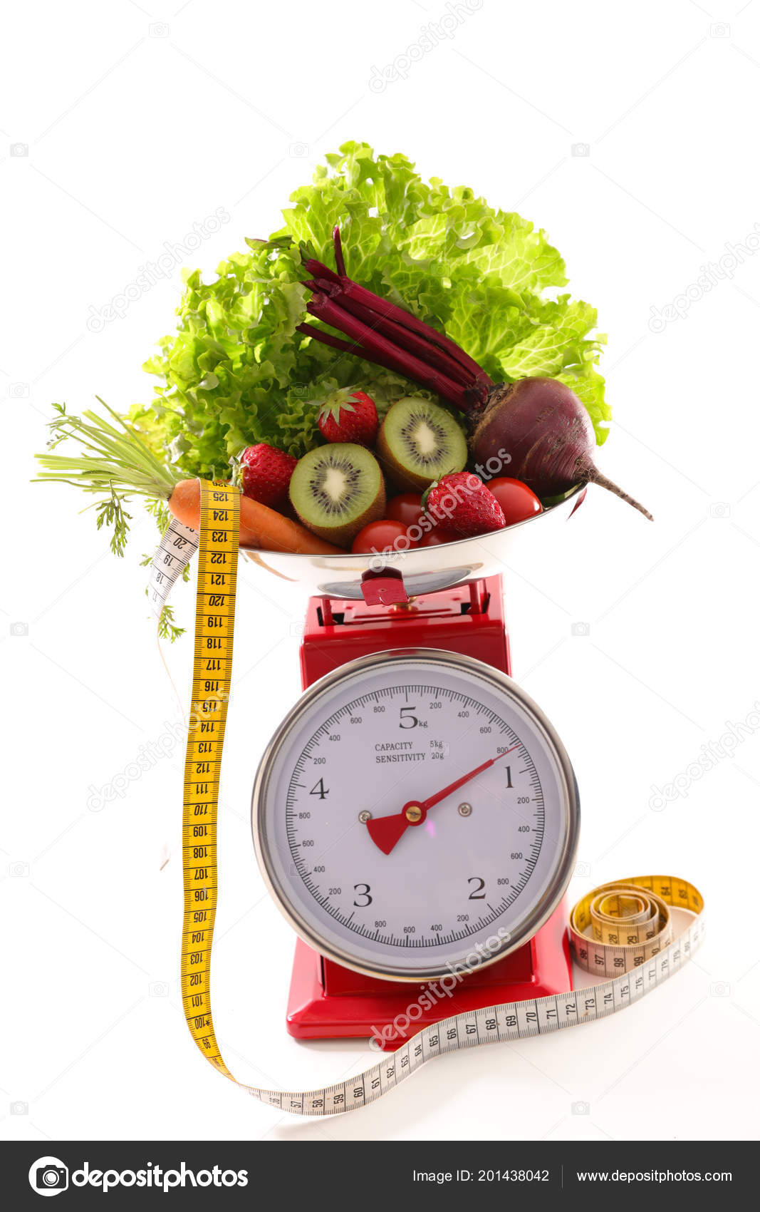 Balance Fruit Vegetable Diet Food Concept — Stock Photo © studioM ...