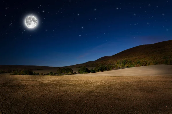 Night Sky Scenic View Stock Photo by ©klagyivik 307830746
