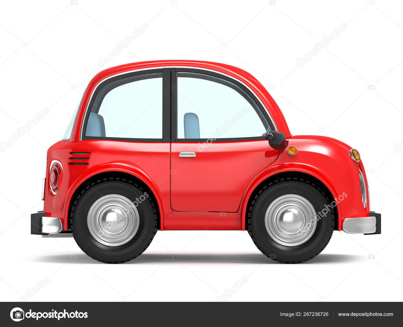 Dibujos De Coches De Dibujos Animados Vista Lateral Coches Vista