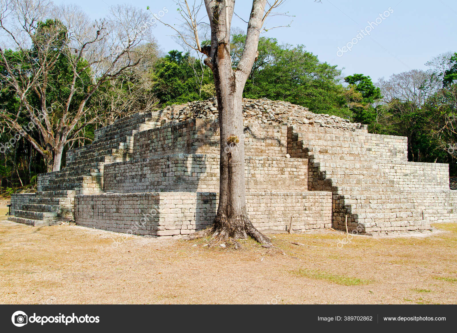 Ruinas Copán Sitio Arqueológico Ruinas Copán Honduras América Central ...