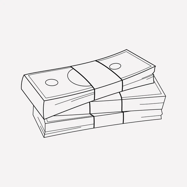 How To Draw A Stack Of Money