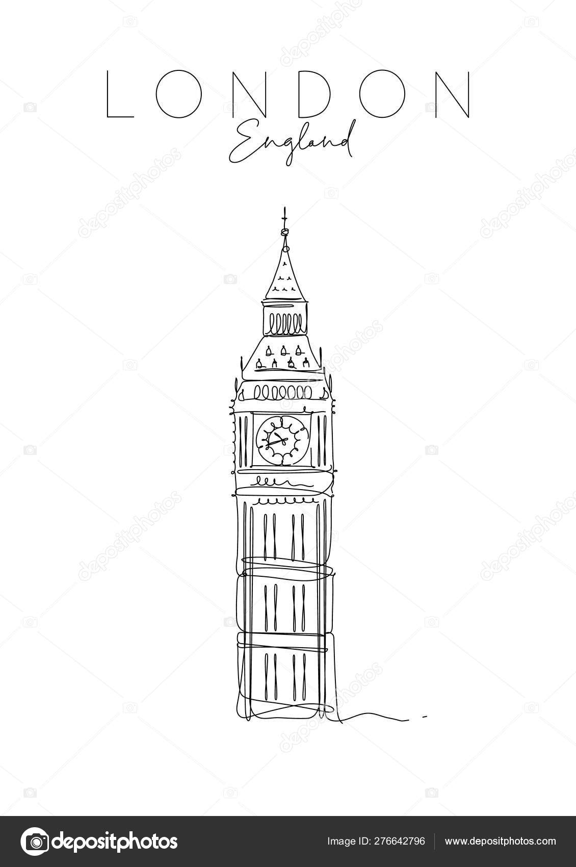 London Clock Drawing