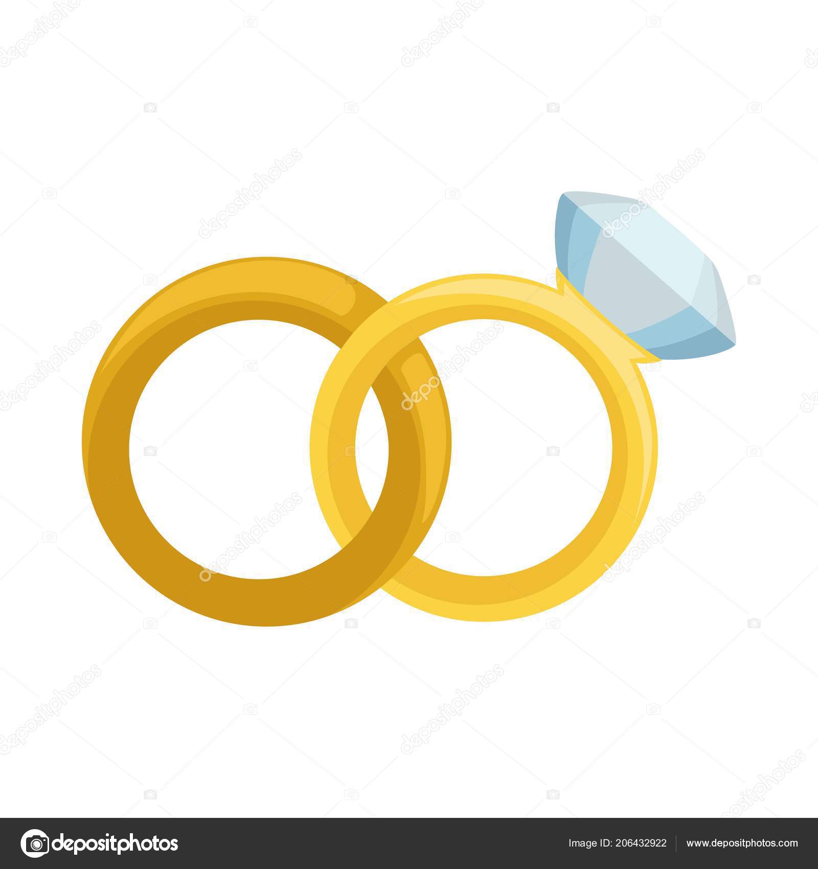 Wedding Rings Cartoon