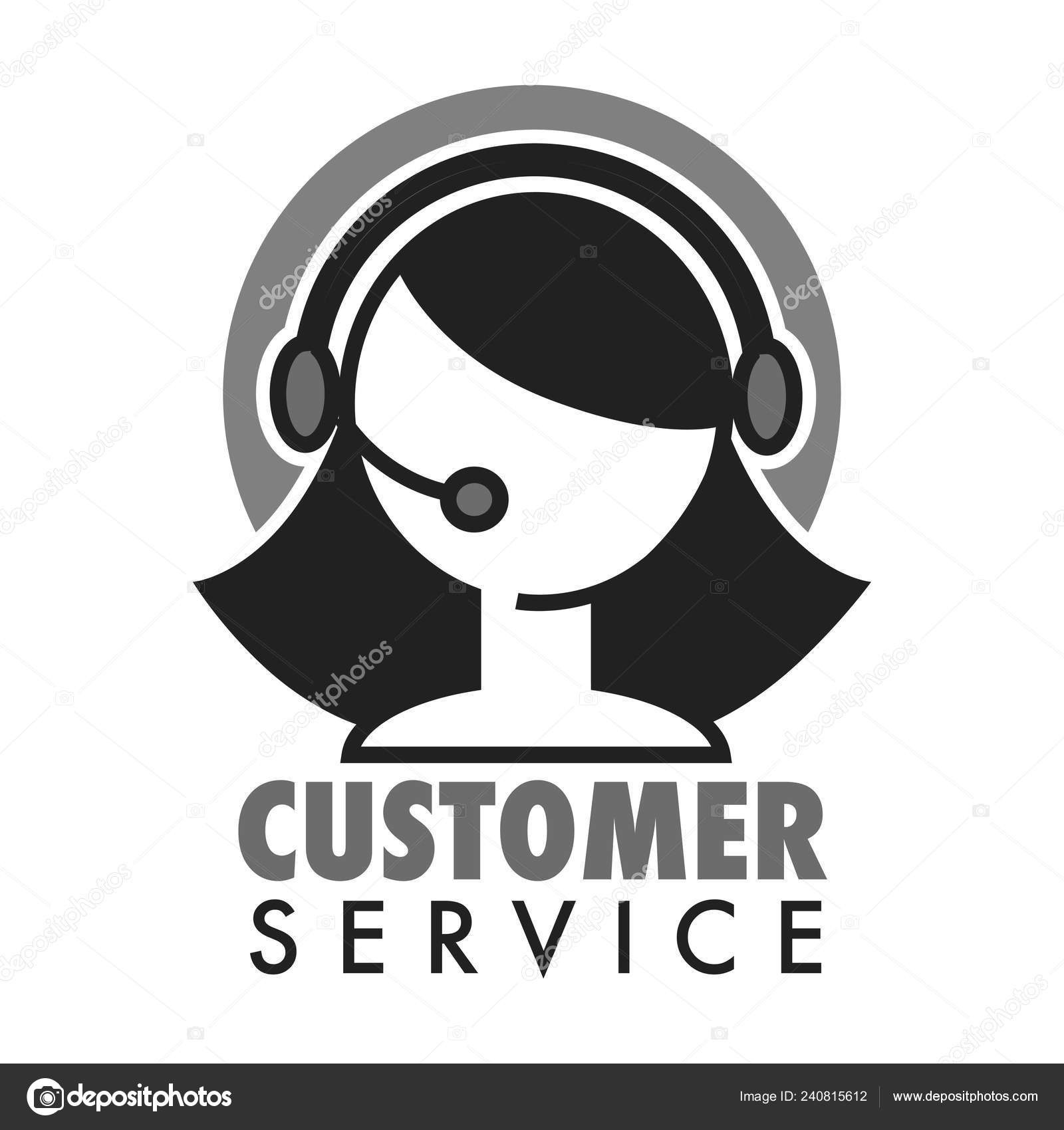 Servicio Atención Cliente Chat Asistente Virtual Icono Vector Vector de ...