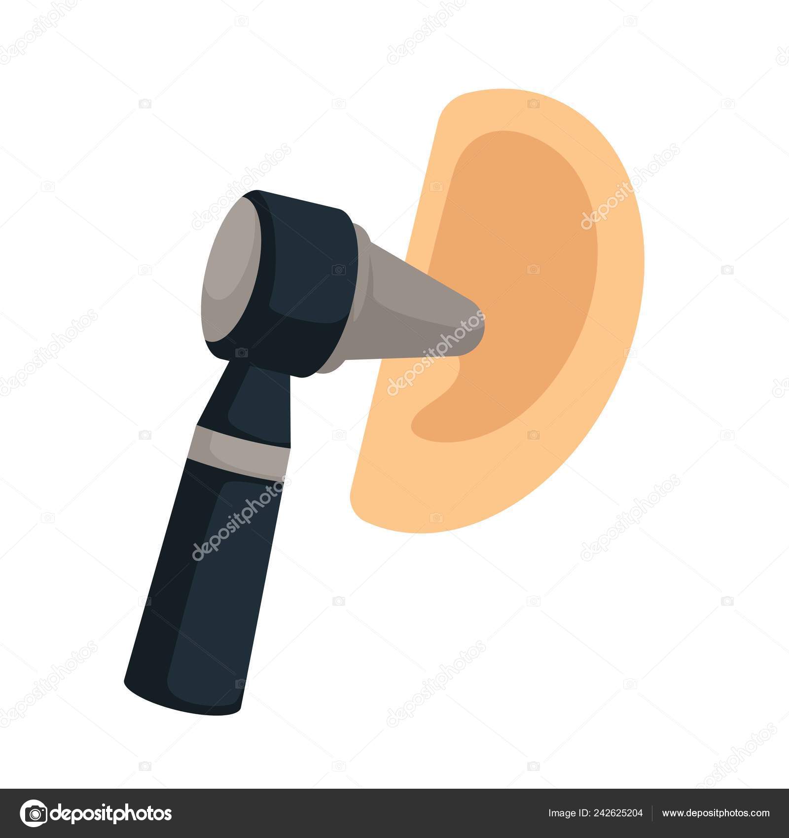 Cartoon Otoscope