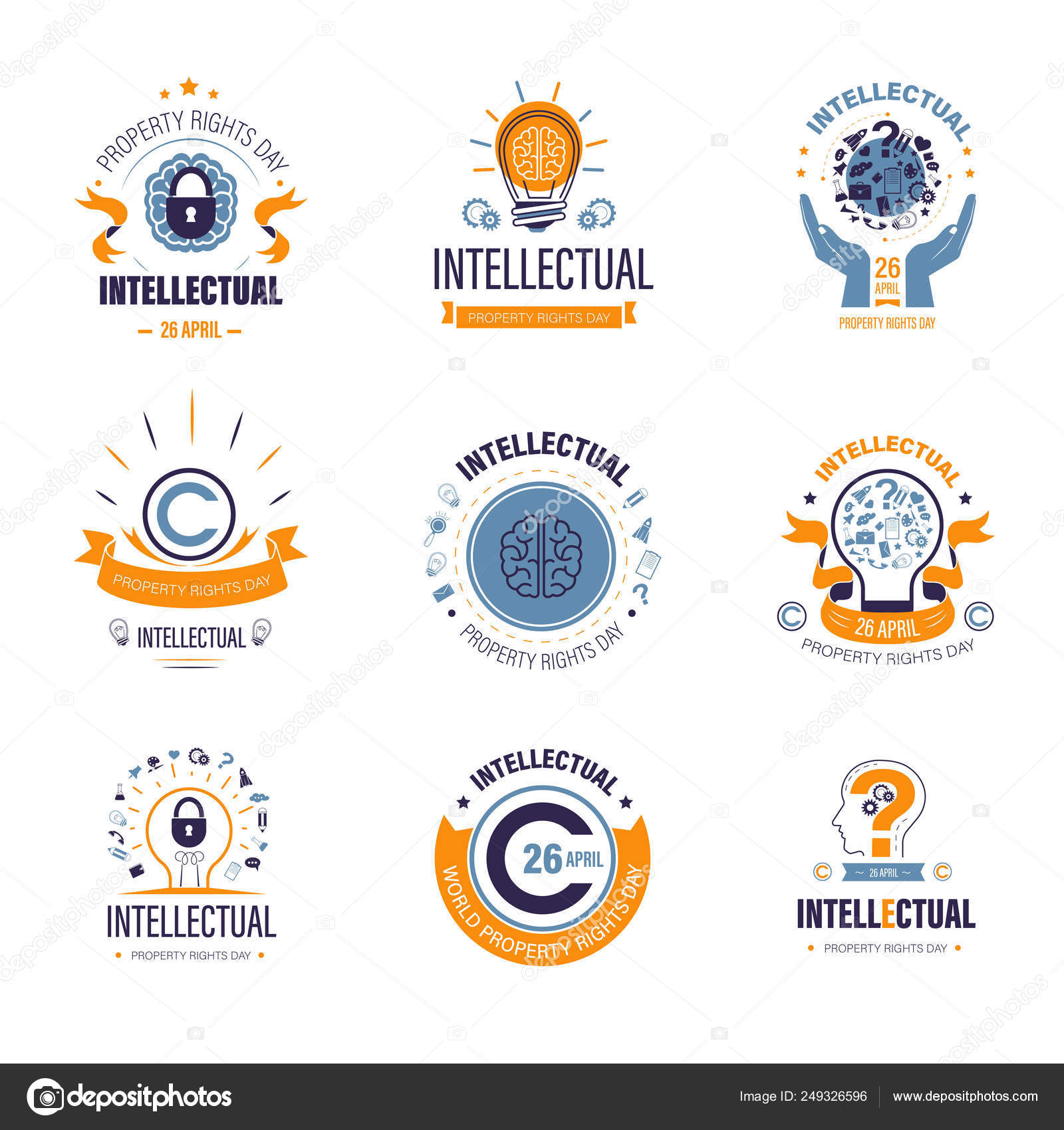 Intellectual Property Rights Symbols