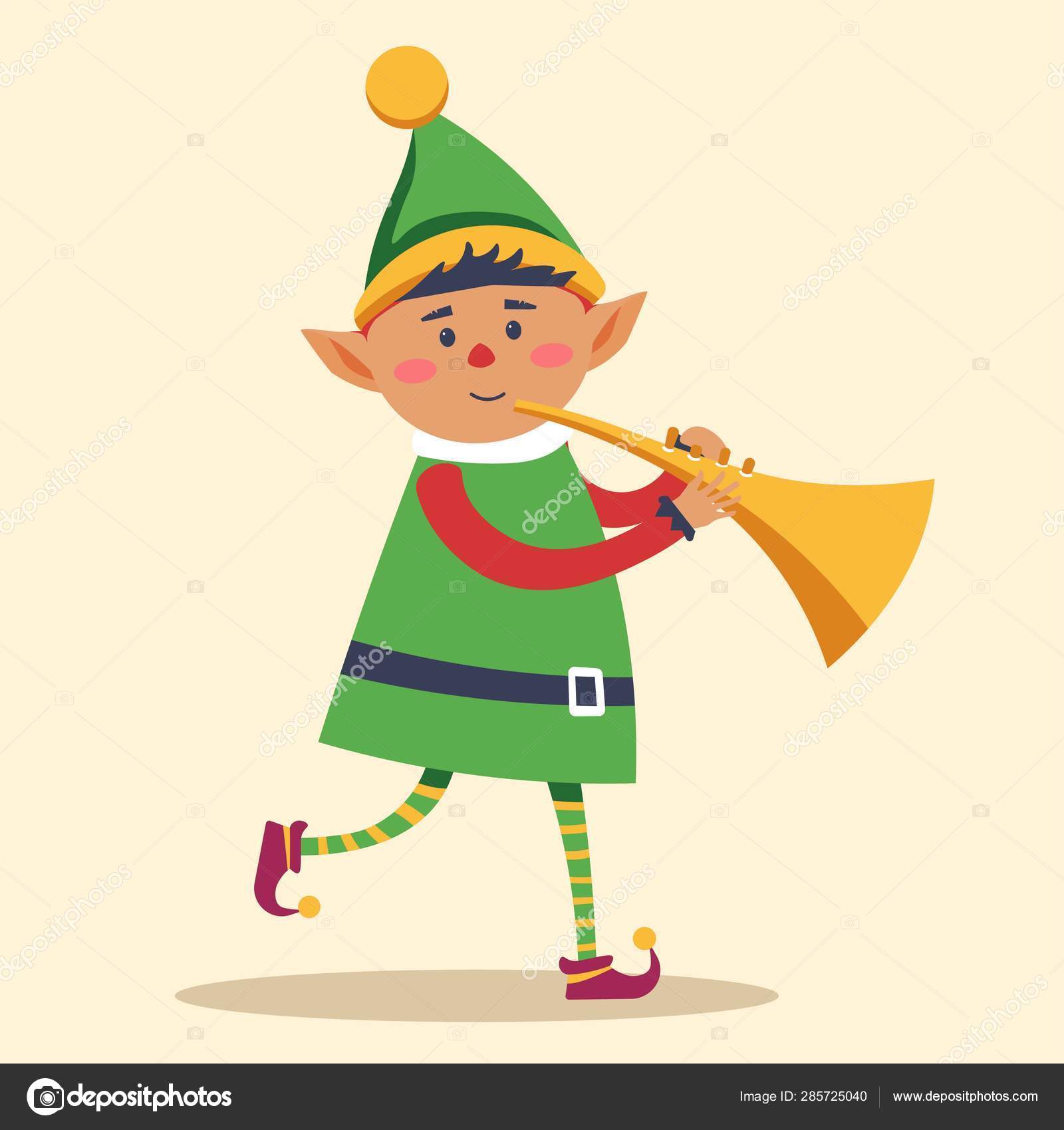 Musical Santa Elves And Helpers